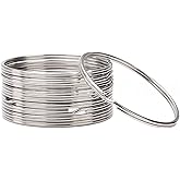 Amazon.com: CleverDelights 3" Key Rings - 25 Pack - Large Split Key ...