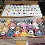 New brothread 63 Brother Colors Polyester Embroidery Machine Thread Kit ...