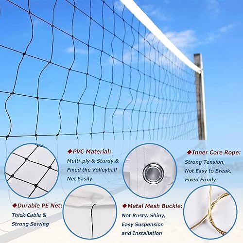 Heavy Duty Portable Outdoor Volleyball System