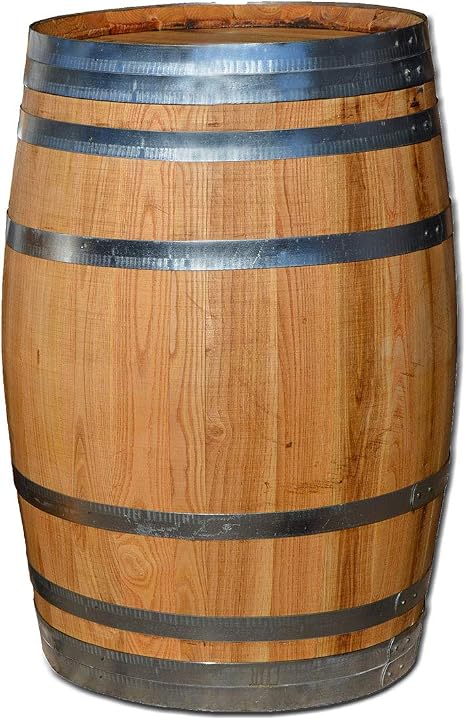 Temesso Barril de Madera 100 litros, Mesa Auxiliar, Barril Nuevo ...