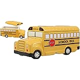 Amazon.com: Accents & Occasions Ceramic School Bus Planter or Flower ...
