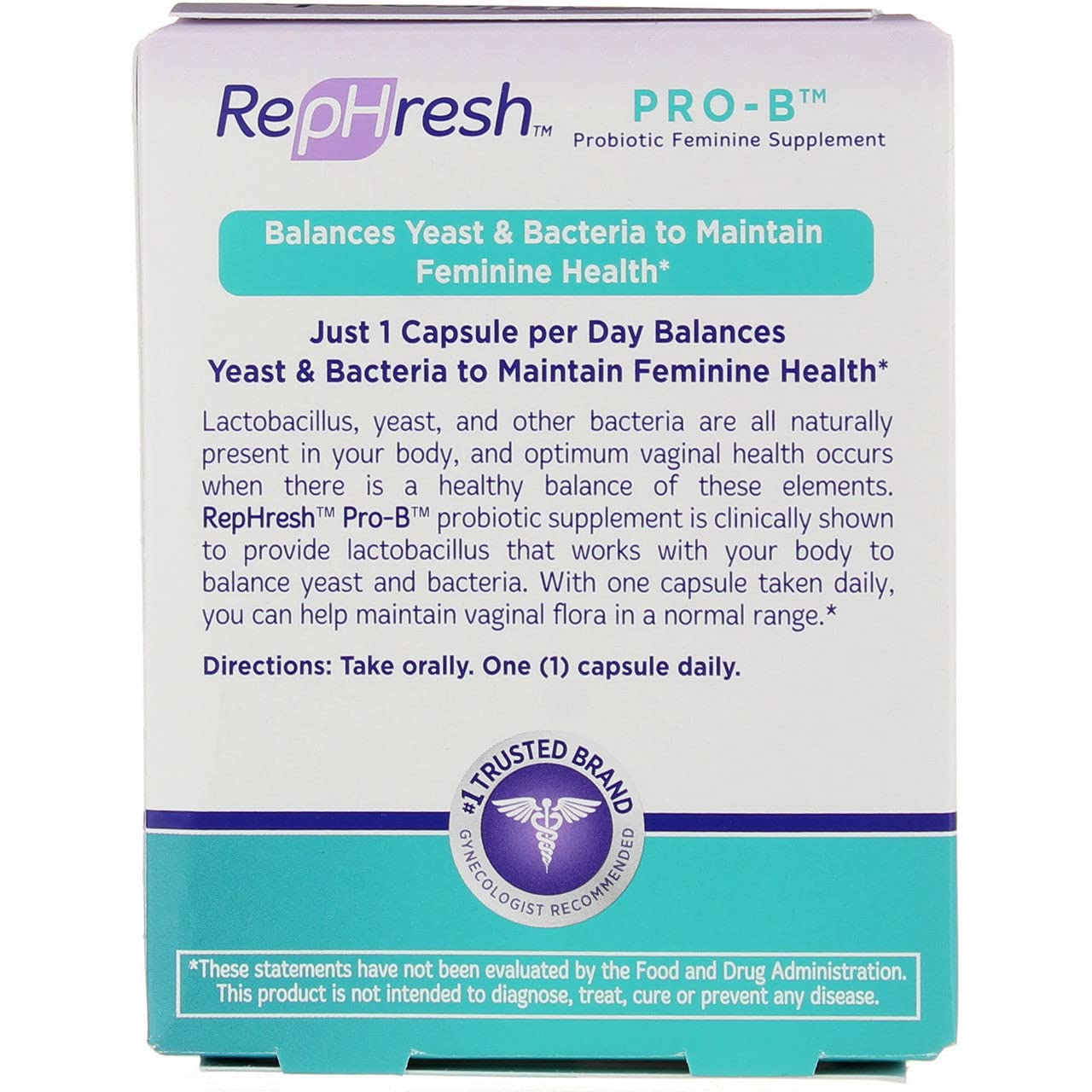 Mua RepHresh Pro-B Vaginal Probiotic Feminine Supplement One Bottle 30 ...