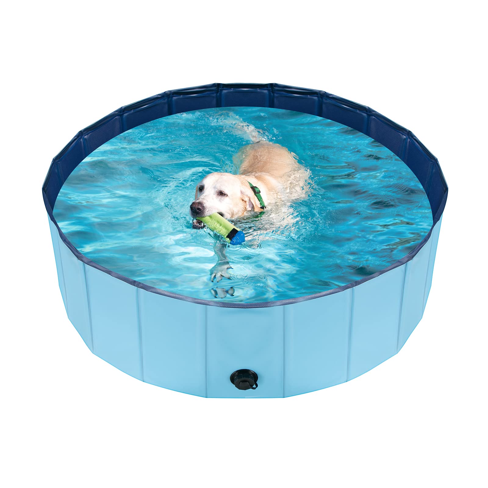 Dog Pool for Medium Dogs, Plastic Pool for Kids, Dog Tub for Medium ...