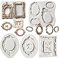 Amazon.com: Growtail Photo Frame Silicone Fondant Molds,Picture Frames ...