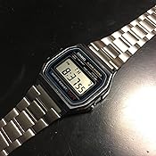 Casio Men's A158W-1 Classic Digital Stainless Steel Bracelet Watch: Casio: Amazon.ca: Watches