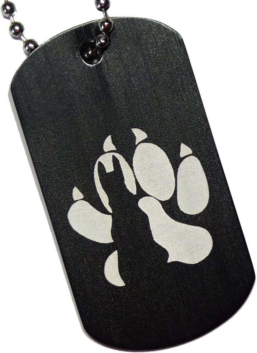 Amazon.com : K9 Police Morale Dogtag with 24" Chain Laser Engraved ...