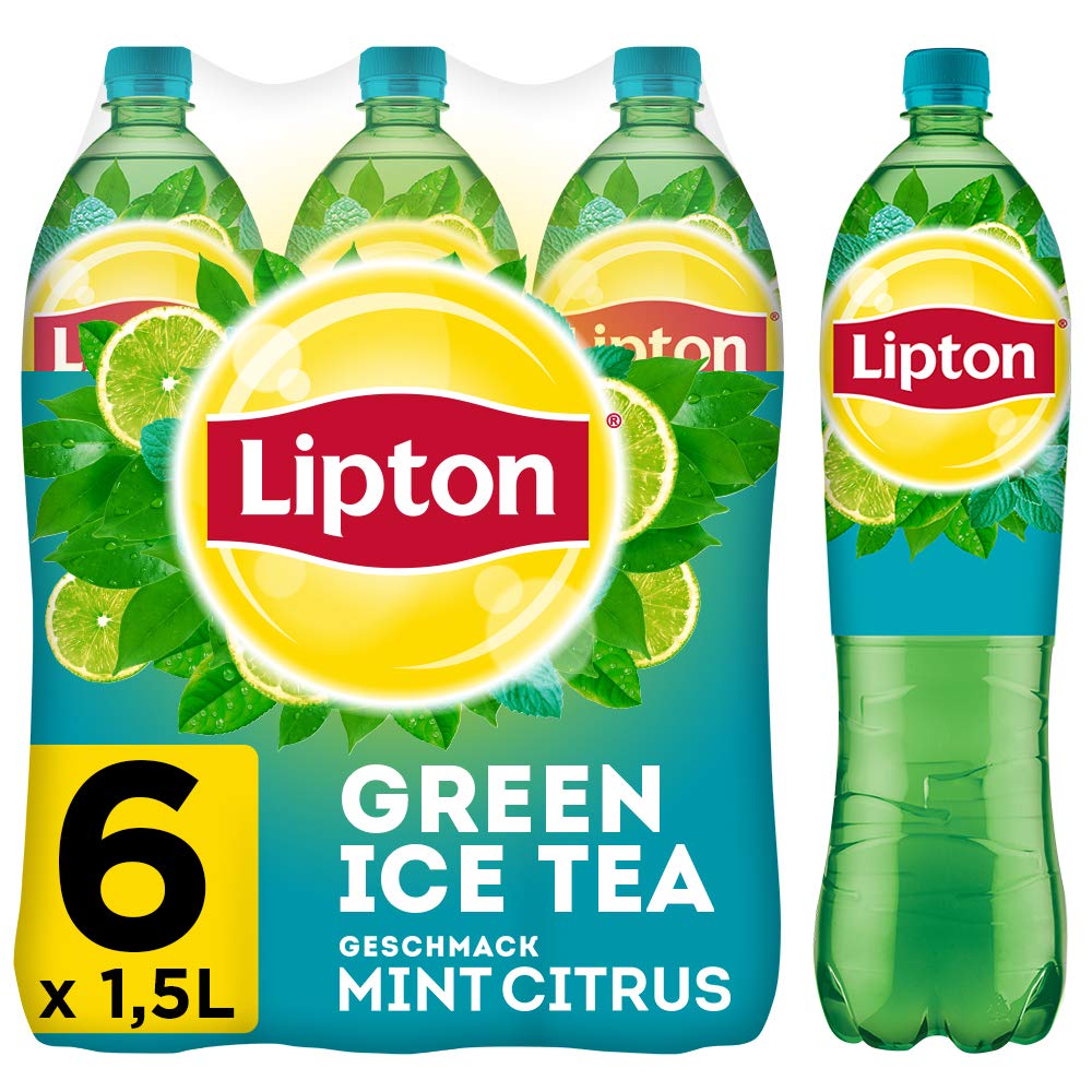 Lipton Green Ice Tea Citrus Mint – Eistee mit Grüntee und Limetten und ...