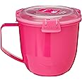Amazon.com | Sistema To Go Collection Soup Mug, Large, 1 Count, Colors may vary, 900 milliliters ...