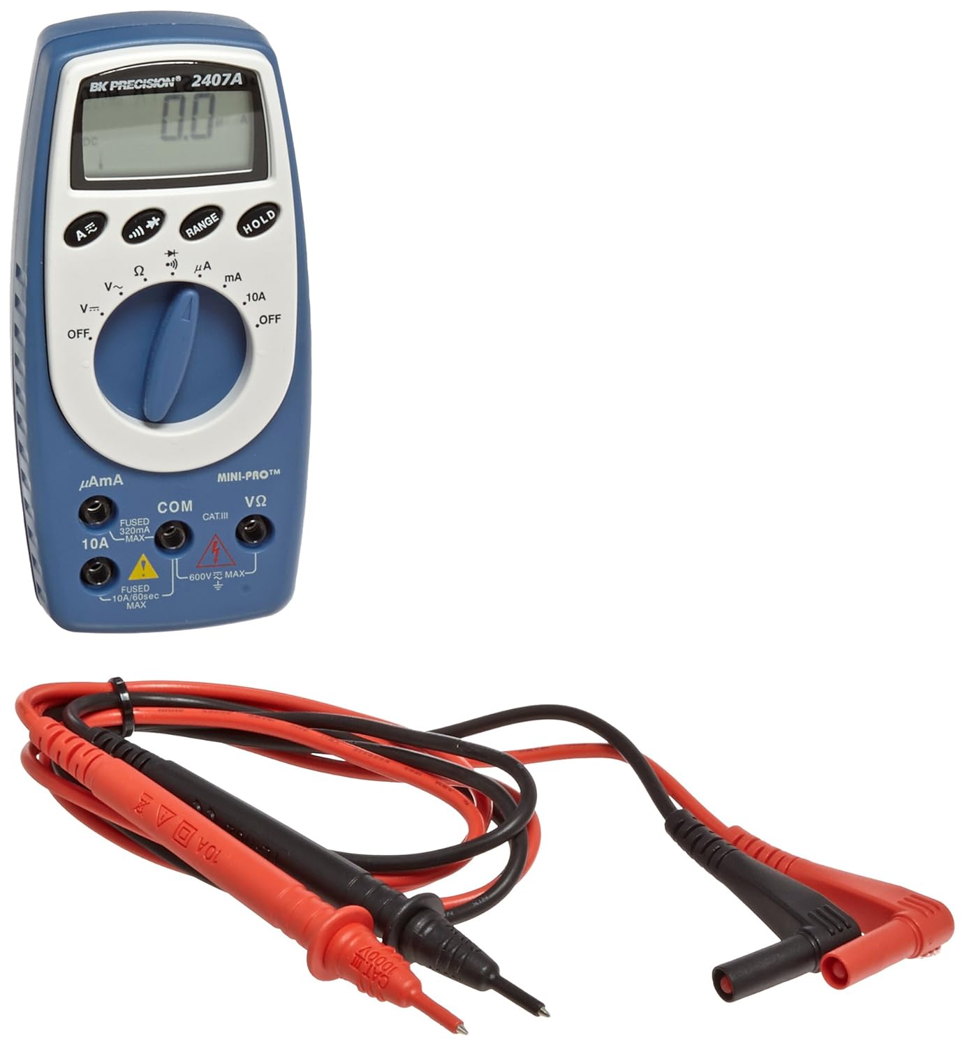 BK precisión 2407 un mini-pro Auto-Ranging, average-sensing multímetro ...