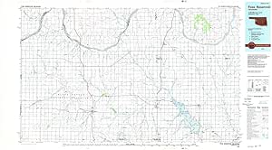 Amazon.com : YellowMaps FOSS Reservoir OK topo map, 1:100000 Scale, 30 ...