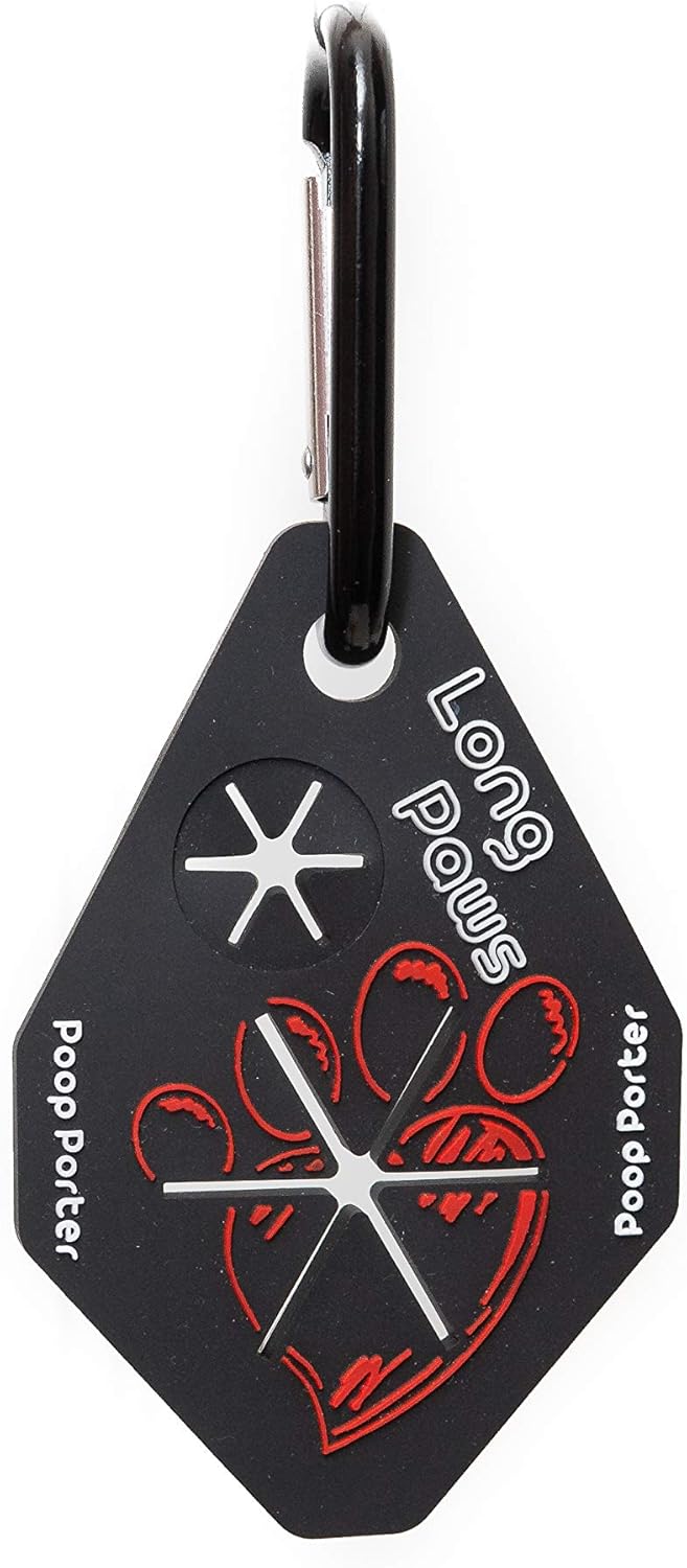 Long Paws Poop Porter, Poo Bag Holder, Poo Carrier, Poo Bag Dispenser ...