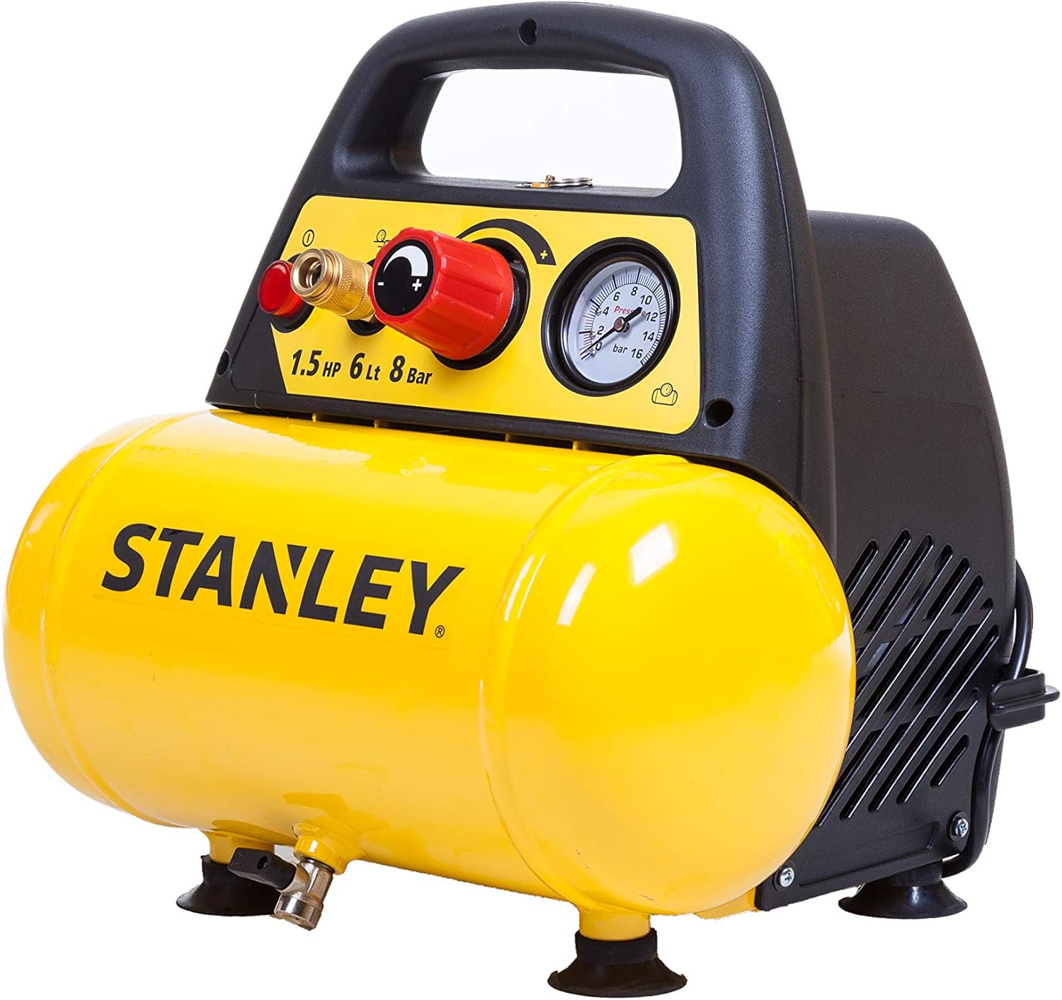 Stanley C6BB304STN712 Air Compressor, Yellow: Amazon.co.uk: DIY & Tools