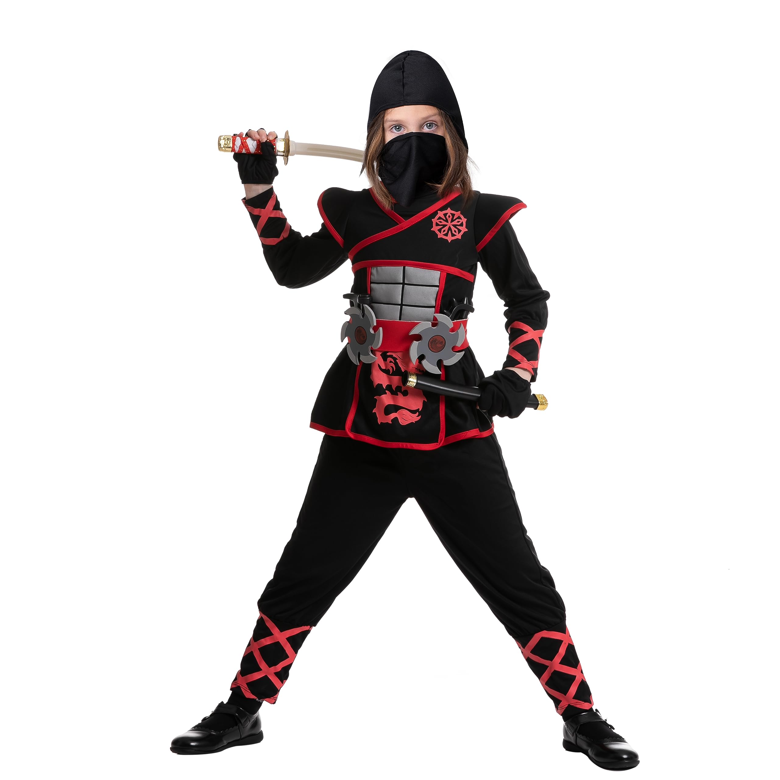 Spooktacular Creations Girls Halloween Ninja Costume, Toddlers ninja ...