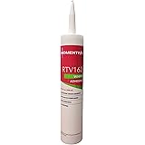Momentive RTV162 One Part Silicone Sealant, 2.8 Ounce Tube, White ...