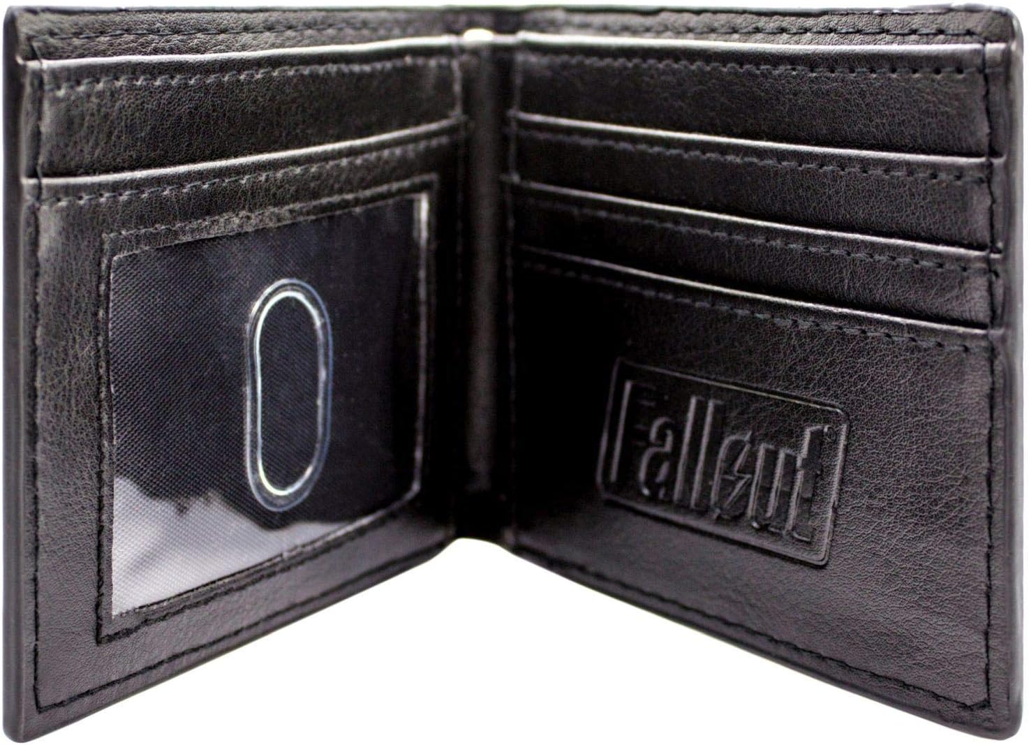 Fallout 4 Vault Boy Thumbs Up ID and Card Bi-Fold Wallet Black – BigaMart