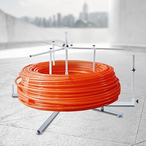 Pipe Reel Dispenser for Underfloor Heating Galvanized Pipe Winder for ...