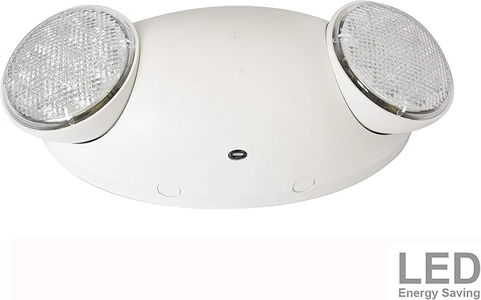 LIT-PaTH LED Emergency Exit Lighting Fixtures with 2 LED Bug Eye Heads ...