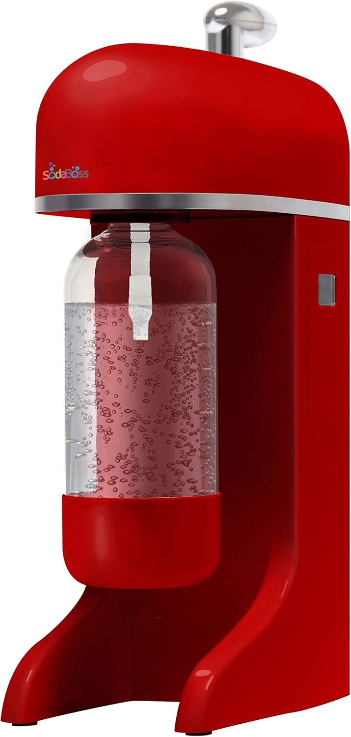 Amazon.com: Big Boss Soda Boss Soda Making Machine, Red: Kitchen & Dining