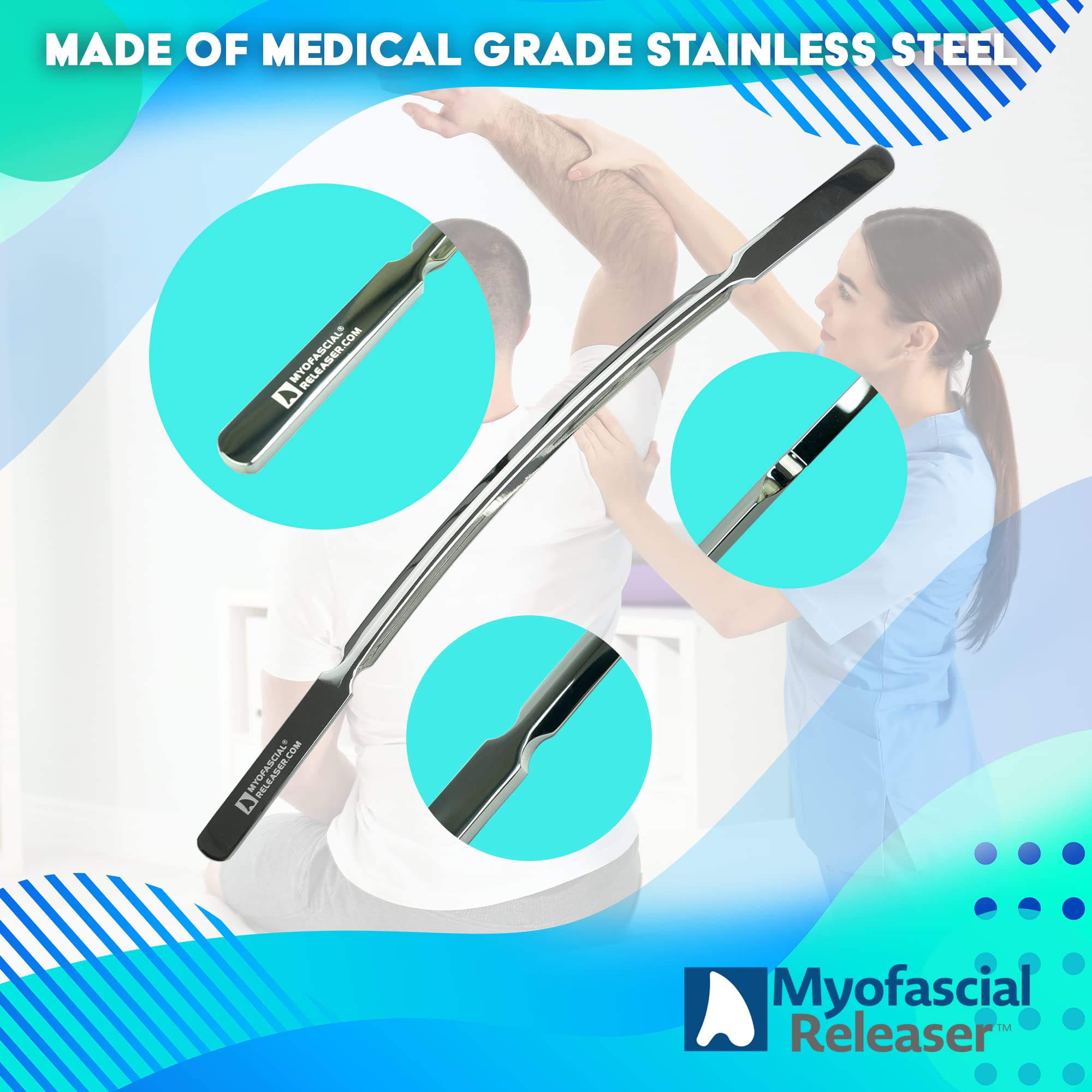 Mua Professional Muscle Scraper - Patented IASTM Massage Tool for ...