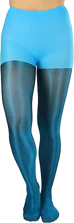 ToBeInStyle Women’s Shine & Shimmer Metallic Pantyhose Opaque Lurex ...