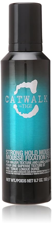 Amazon.com : TIGI Catwalk Strong Hold Mousse for Unisex, 6.7 Ounce : Beauty