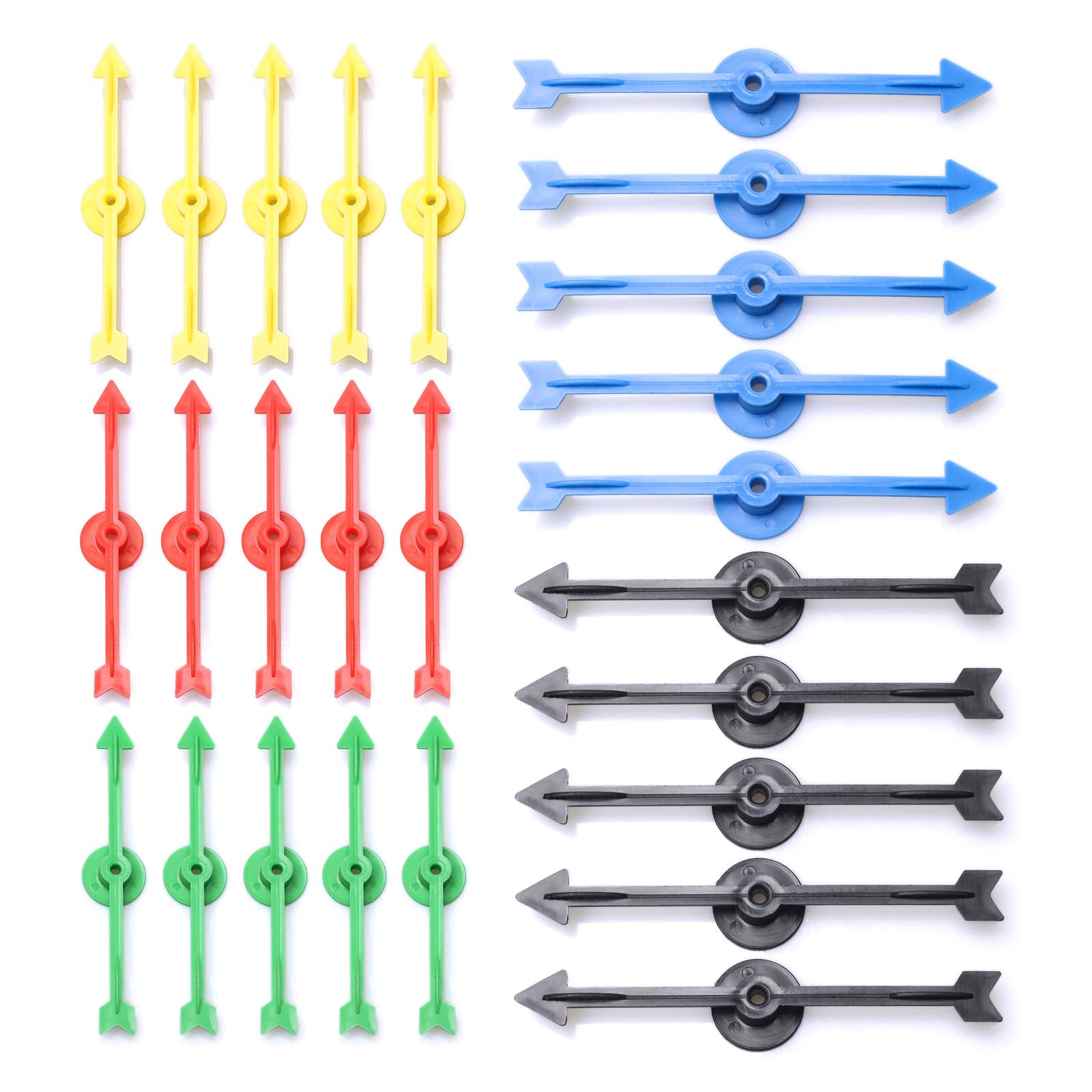 Mua 25 Pack 4-inch Arrow Spinners in 5 Colors for Home and Classroom ...
