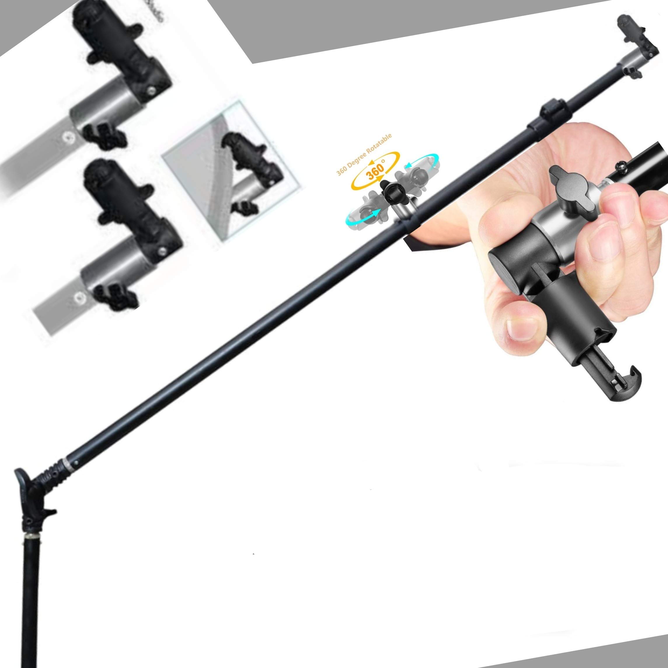 Buy VTS® Photo Studio Photography Reflector Holder Stand Boom Arm ...