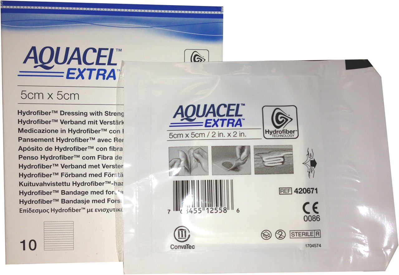 Amazon.com: Aquacel Foam Dressing by Convatec ( DRESSING, AQUACEL FOAM ...