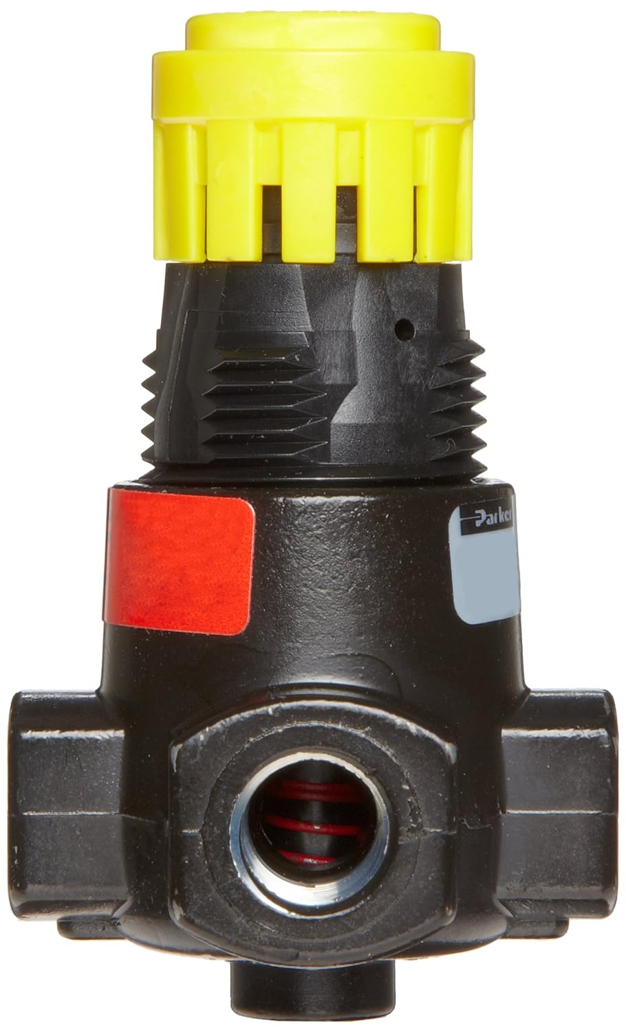 Parker 06R313AC Regulator 2-125 psi Pressure Range Relieving Type 1/2 ...