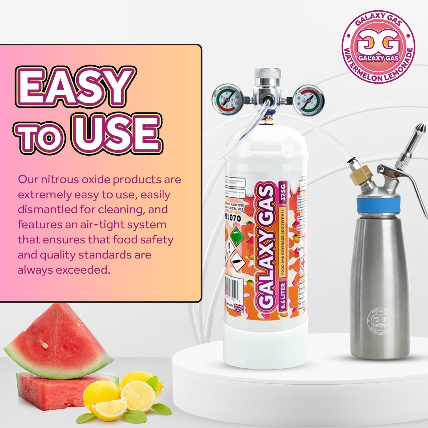 Mua Galaxy Gas Watermelon Lemonade Flavor Whipped Cream Dispenser ...