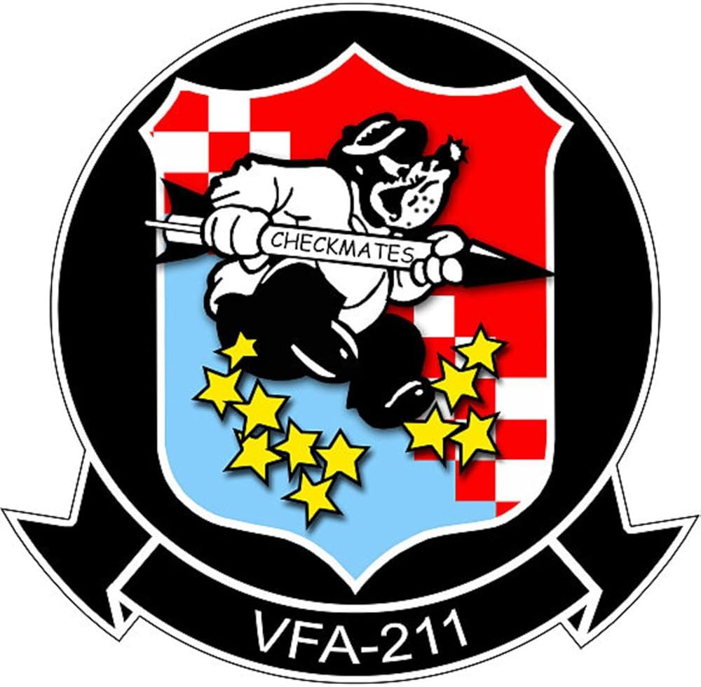 Amazon.com: VFA-211 Patch Flying Checkmates: Clothing