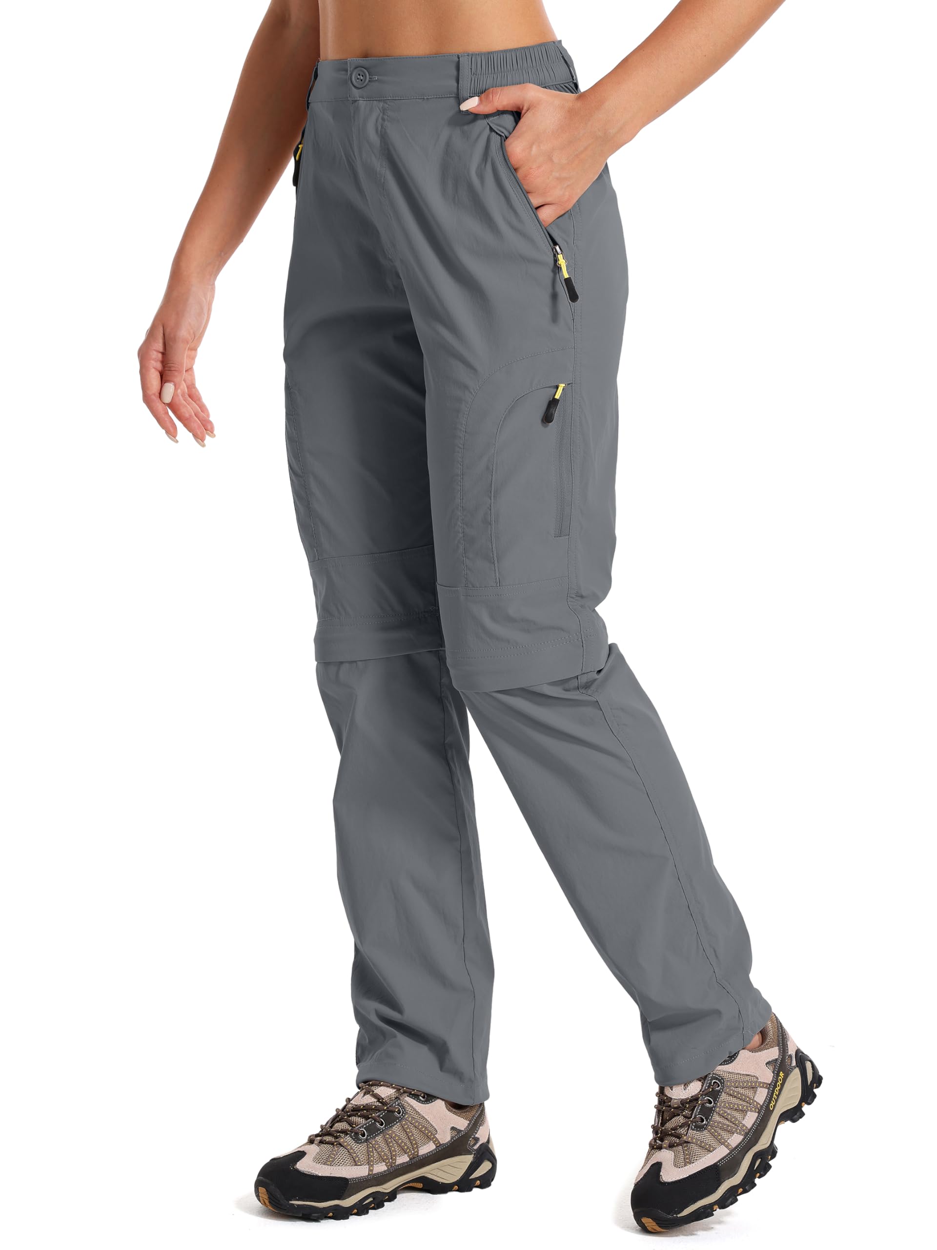 Women's Hiking Pants Convertible Quick Dry Stretch Lightweight Outdoor ...