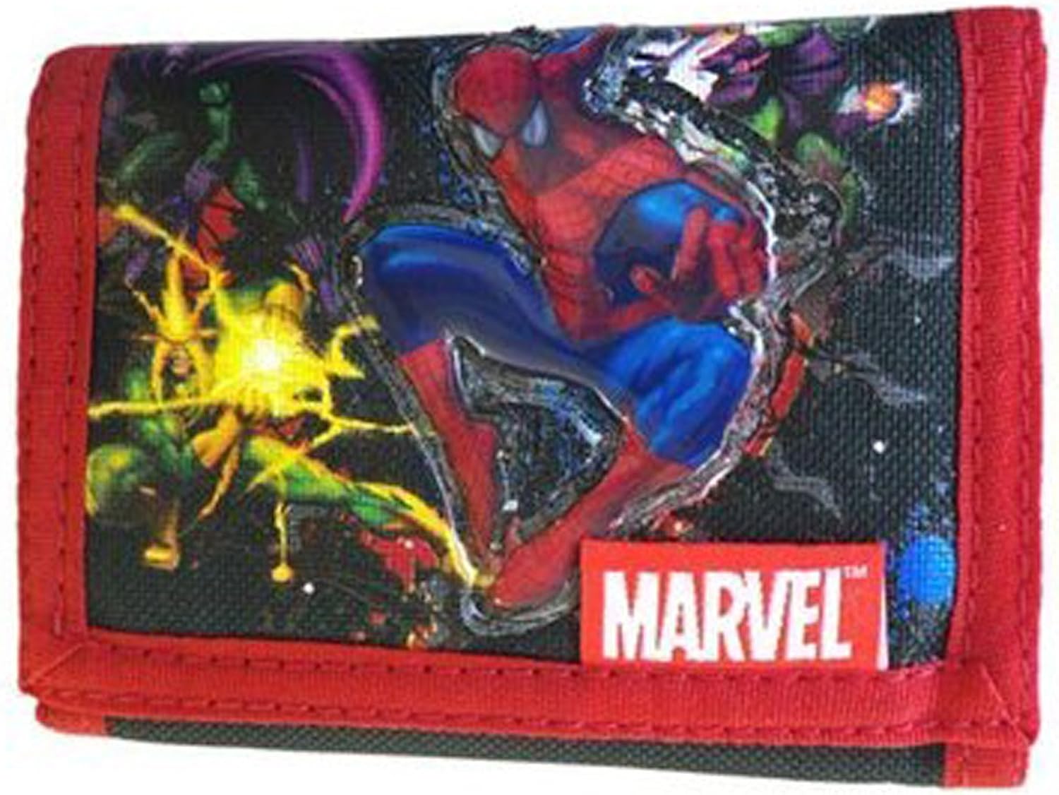 Marvel Spiderman Wallet - Spider-Man Trifold Wallet at Amazon Men’s ...