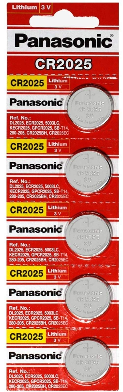 Amazon.com: Pack of 8 -- Panasonic Cr2032 3v Lithium Coin Cell Battery Dl2032 Ecr2032: Health ...