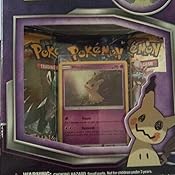 Amazon.com: Pokemon TCG: Mimikyu Premium Collection Box Featuring A ...