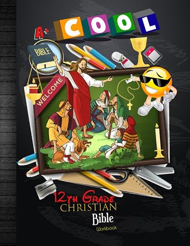 12th Grade Christian Bible Workbook: Cool Grade 12 Christian Based ...