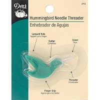 Amazon.com: Dritz 270 Hummingbird Needle Threader , Green