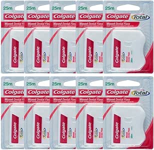 Colgate Total Dental Floss (Pack Of 10) by Colgate: Amazon.ca: Beauty