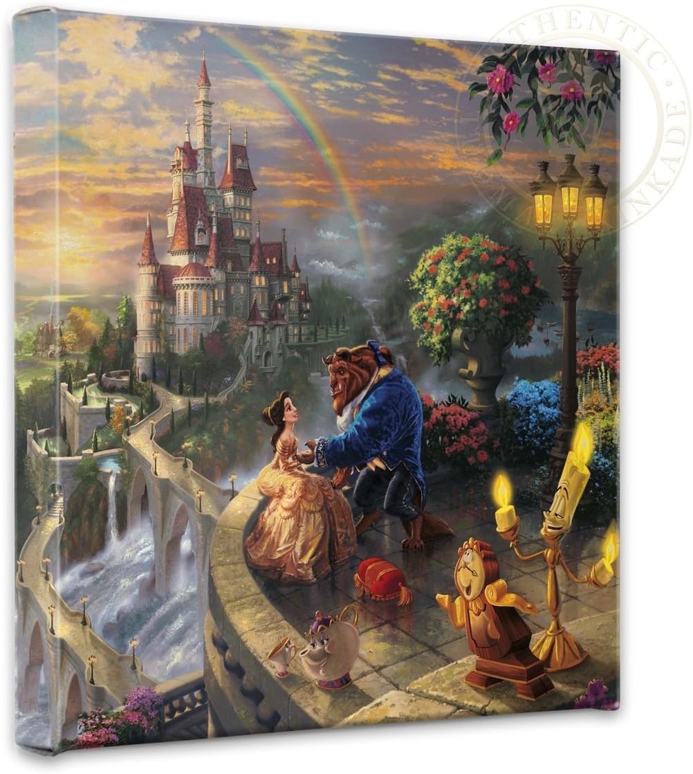 Thomas Kinkade Beauty And The Beast