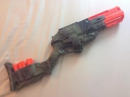 Amazon.com: Nerf Zombie Strike Sledge Fire Blaster Set: Toys & Games