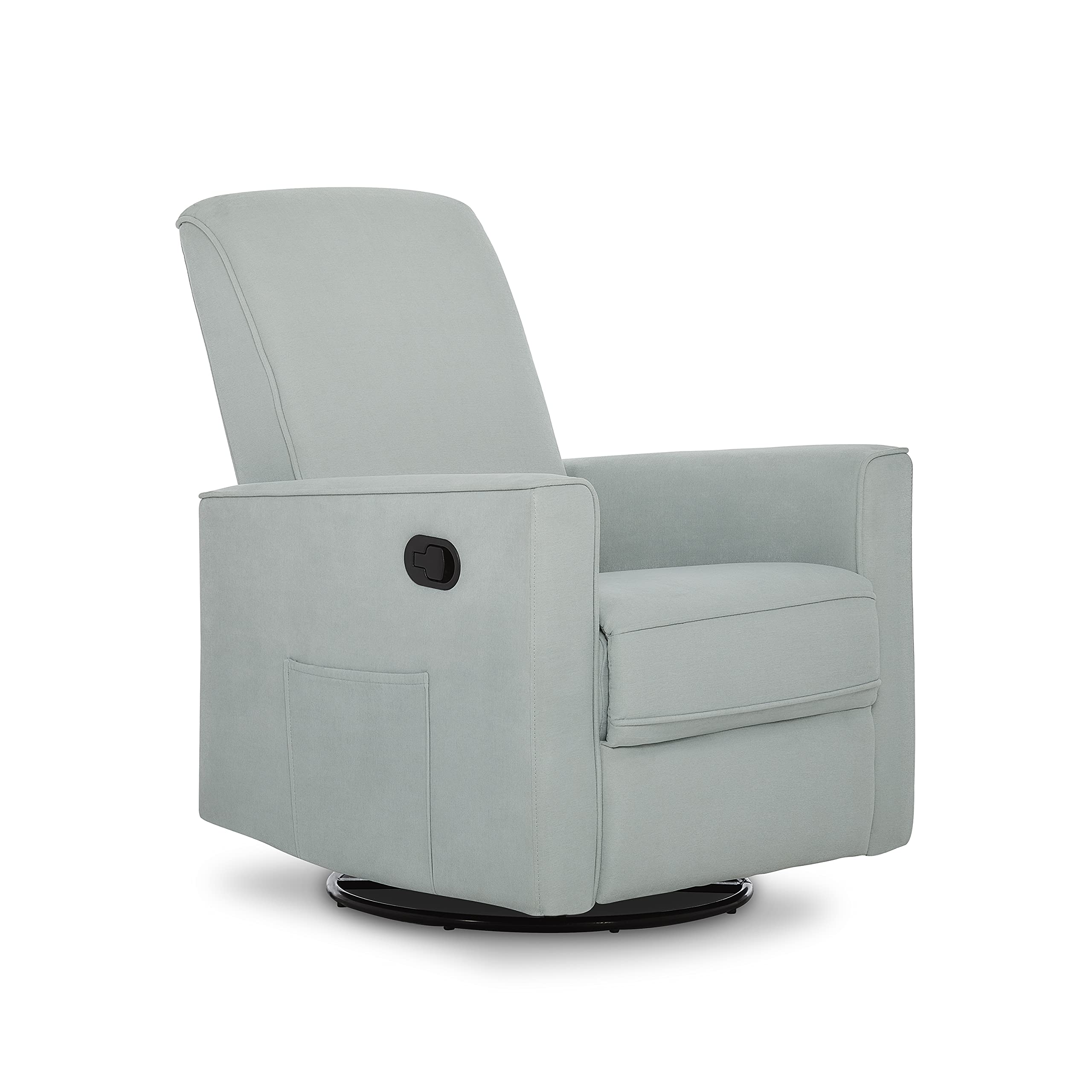 Evolur Raleigh Upholstered Plush Seating Glider Swivel, Rocker ...