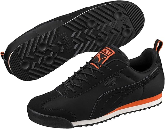 PUMA Roma Basic Tenis para Hombre, Color Negro, 11: Amazon.com.mx: Ropa ...