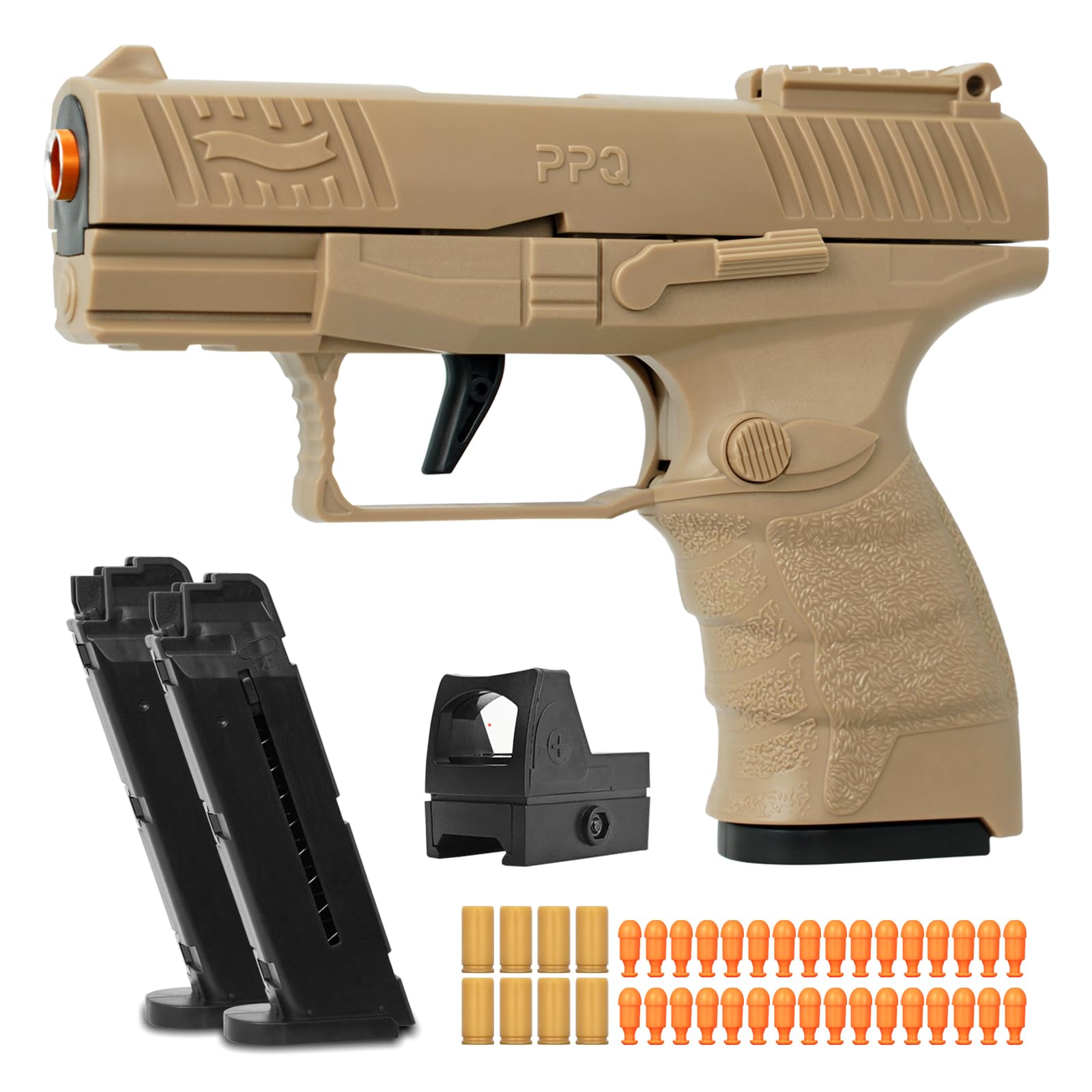 Soft Toys for Boys, Empty Shell Ejecting Toy Gun, Stress Shot Toy Gun ...