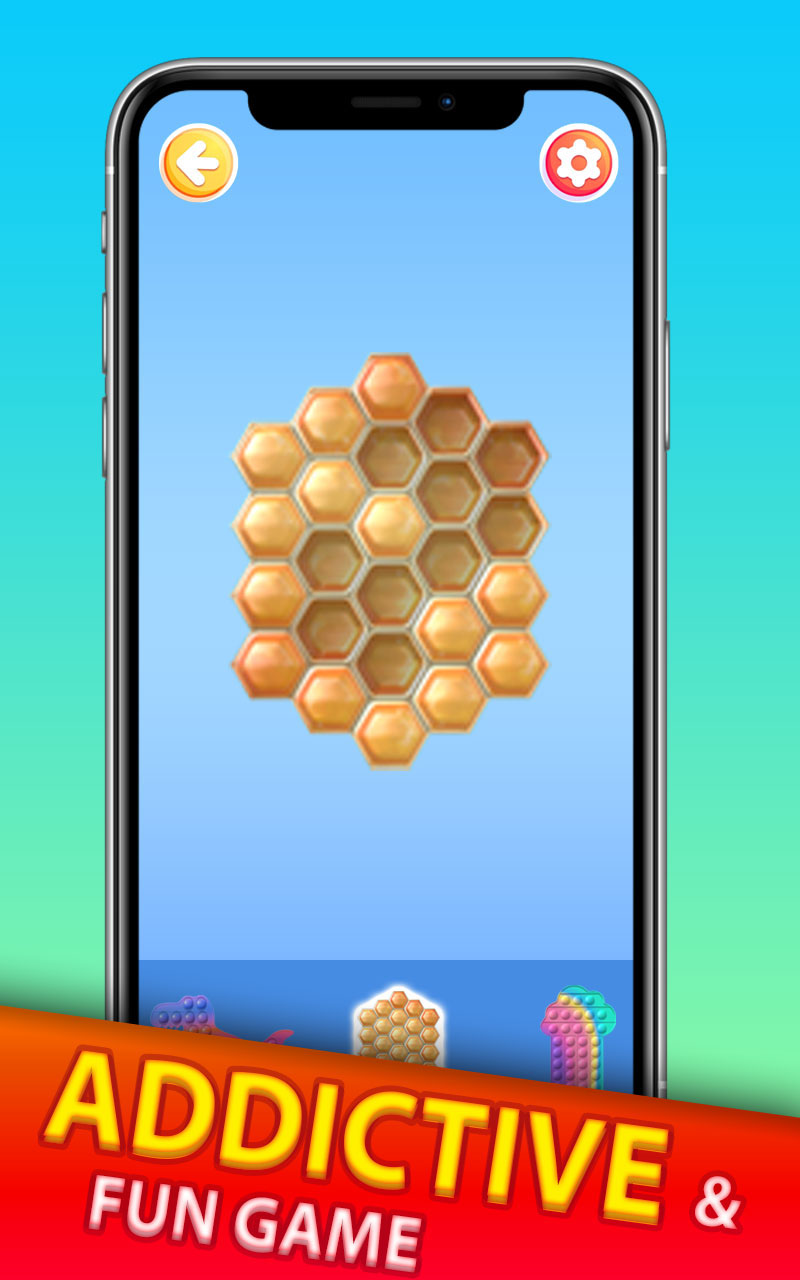 Bubble Push Fidgets Popping Ouch 3D - Trade Fidget Pop it Toys Trading ...