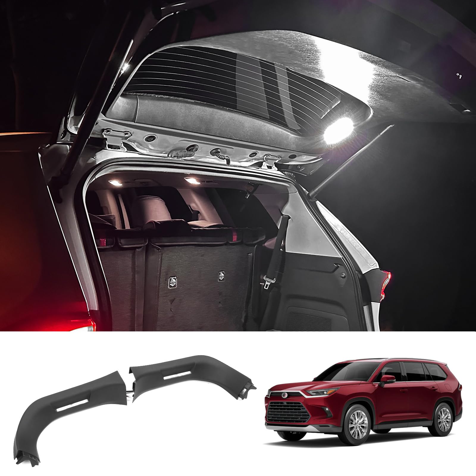 HOUCLEMIC Rear Hatch Cargo Lamps for 2025 2024 Grand Highlander ...