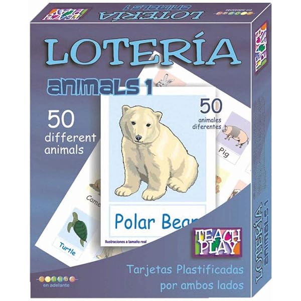 Loteria de animales del alfabeto - abecedario - Alphabet Animal