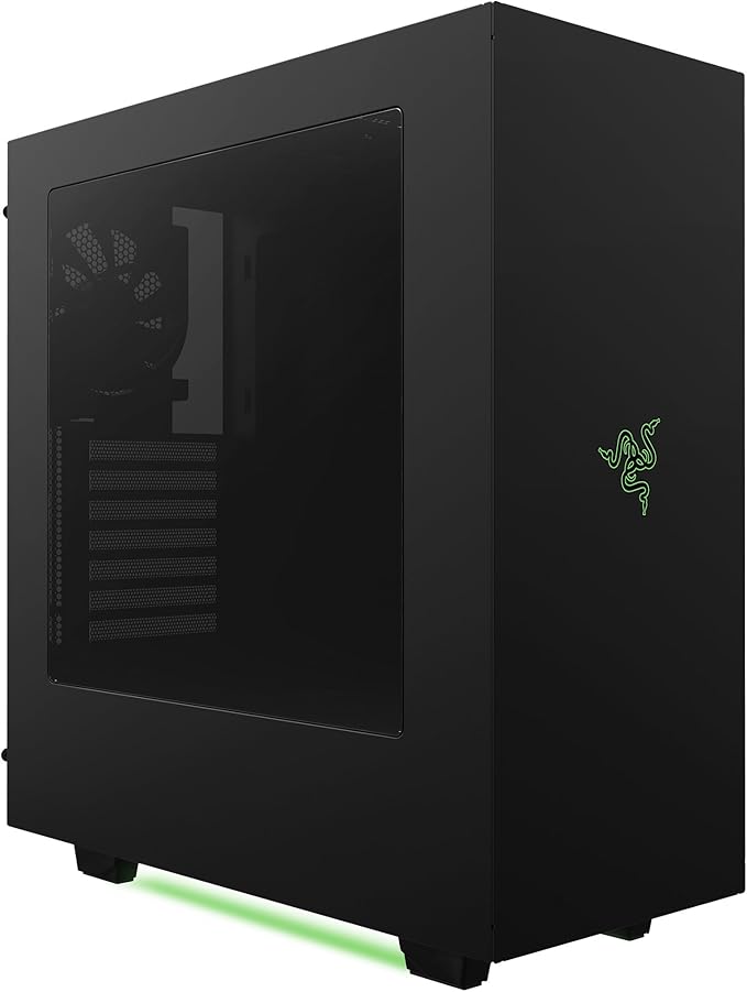 NZXT - Caja de Ordenador S340 Razer Edition Formato ATX con Ventana (CA ...