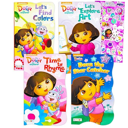 Nickelodeon Dora the Explorer Board Books for Kids Toddlers ~ Bundle ...