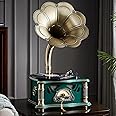 Amazon.com: HZLSBL Vintage Gramophone with Bluetooth Output Vintage ...