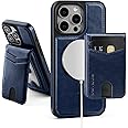Amazon.com: SkyEagle for Compatible Magsafe Magnetic 2 in 1 Detachable iPhone 14 Pro Max Wallet ...
